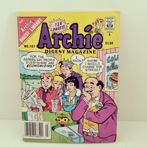 Archie | Accents | Archie Digest Magazine No7 | Poshmark